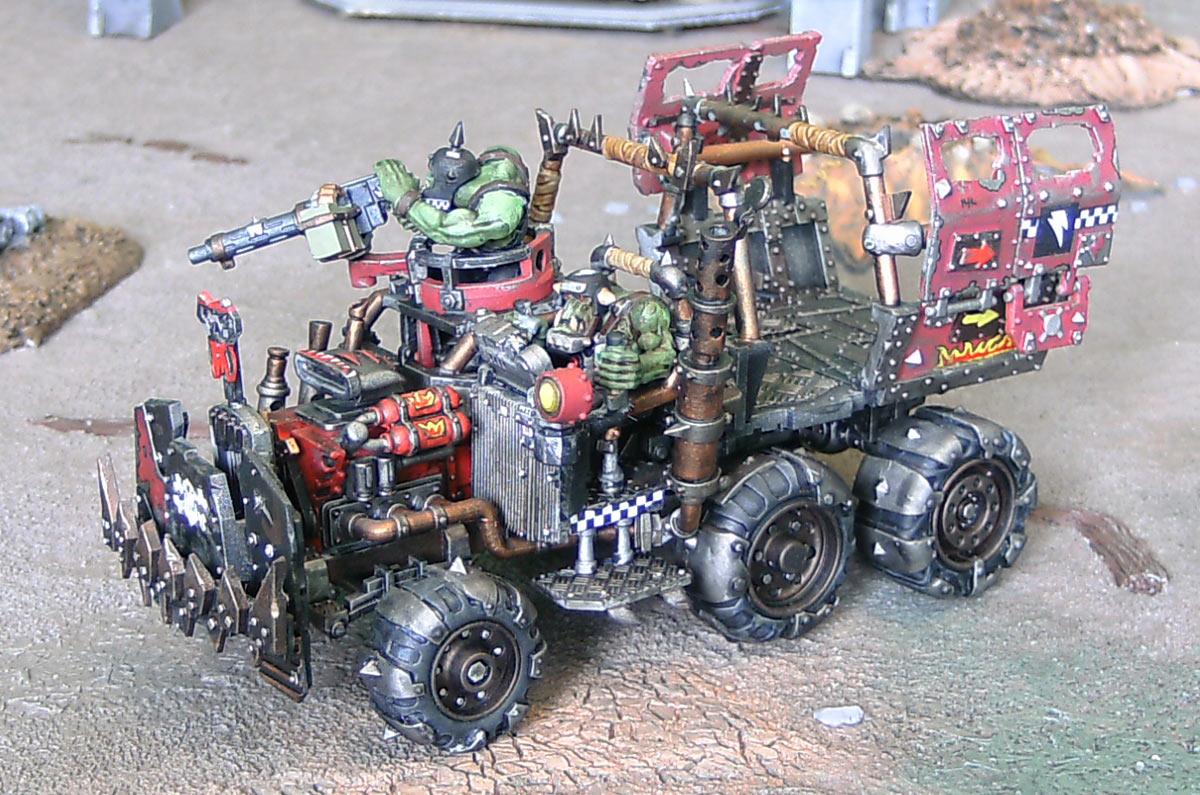 Dedicated Transport, Orks, Ouze, Red Paint Job, Trukk, Warhammer 40,000 - Trukk 01 - Gallery ...
